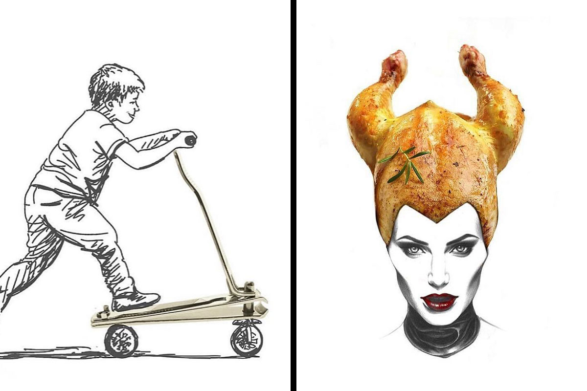 30 Creative Illustrations Transforming Everyday Objects Into Something ...