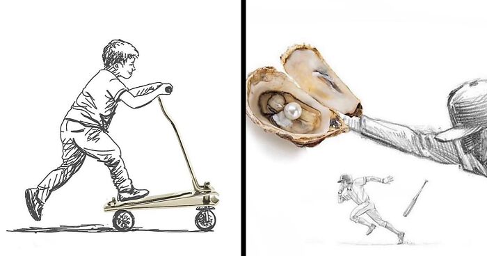 30 Creative Illustrations Transforming Everyday Objects Into Something ...