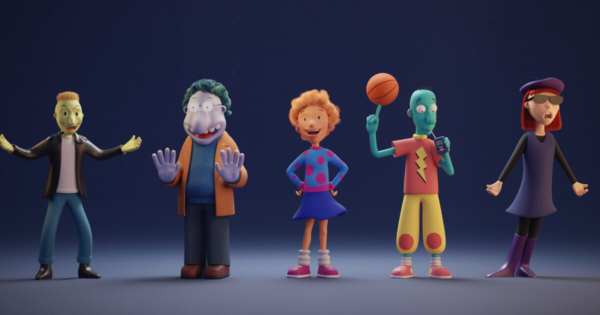 90s Nostalgia: I Recreated Characters From ‘Doug’ But In 3D | Bored Panda