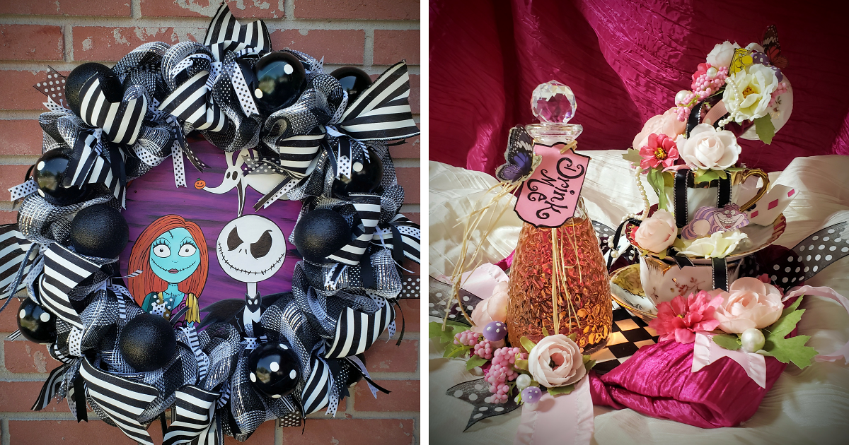 Here Are My Wreaths And Centrepiece That I Made Inspired By Pop Culture ...