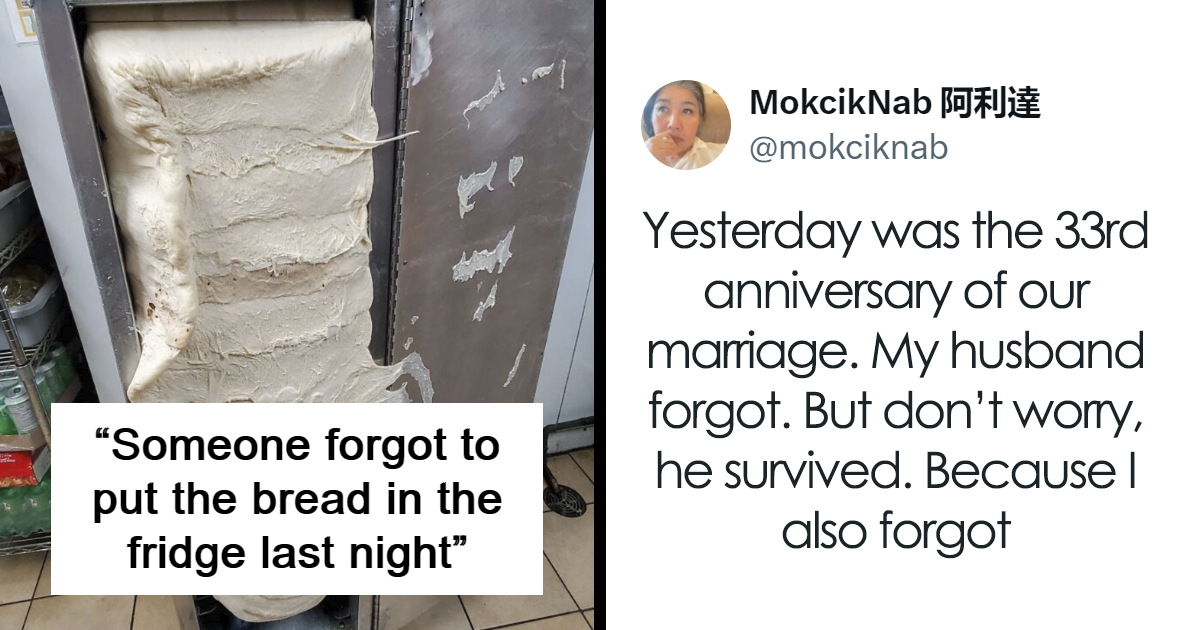 50 Times People Forgot Something And Ended Up In Hilariously ...