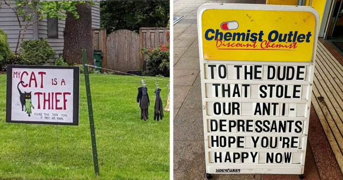 40 Chaotically Funny Signs Found In The Wild That Simply Had To Be ...