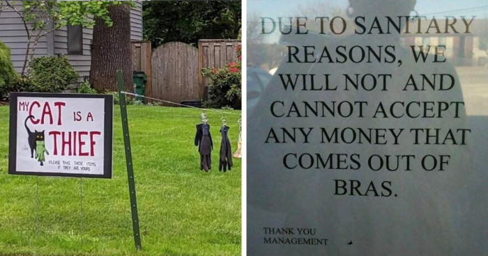 40 Chaotically Funny Signs Found In The Wild That Simply Had To Be ...