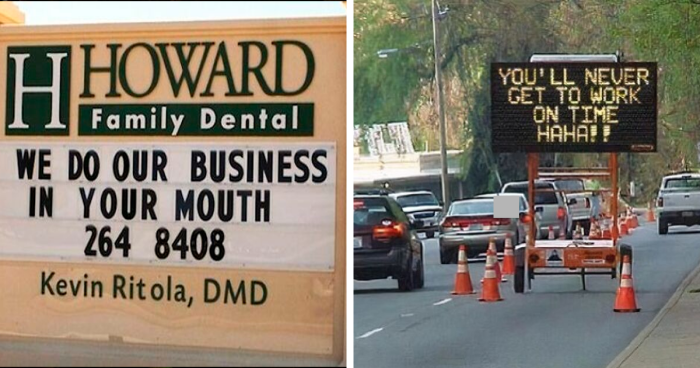 40 Chaotically Funny Signs Found In The Wild That Simply Had To Be ...