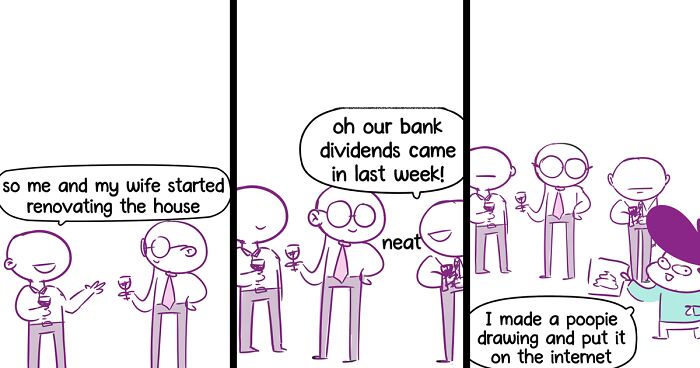 30 Funny Comics With Unexpected Twists And A Dash Of Dark Humor Made By ...