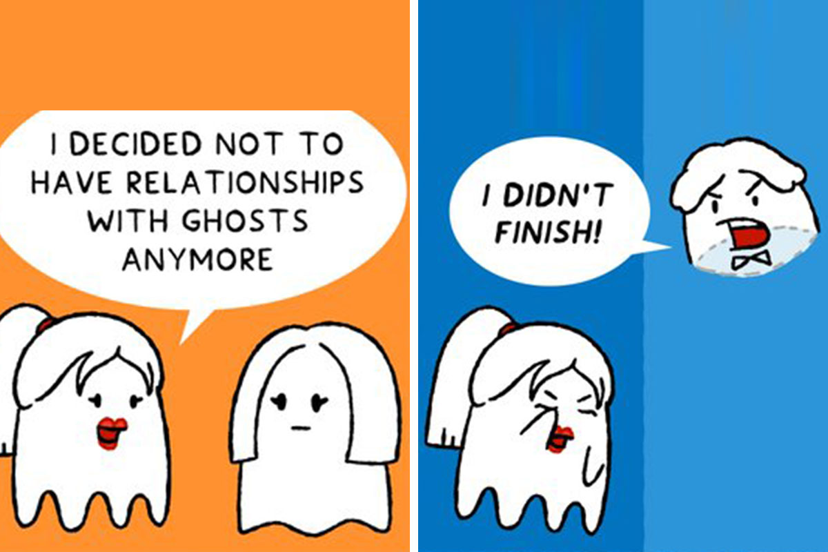 This Artist Makes Adorable Comics Showing The Funny Side Of The Afterlife (23 New Pics) | Bored ...