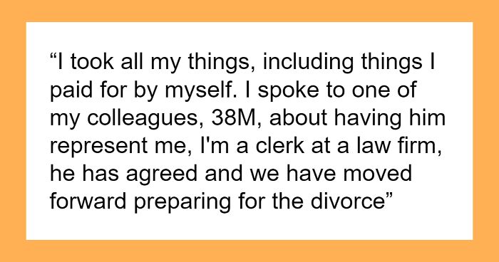 Wife Packs Up And Moves Out After Being Served Divorce Papers, Husband ...
