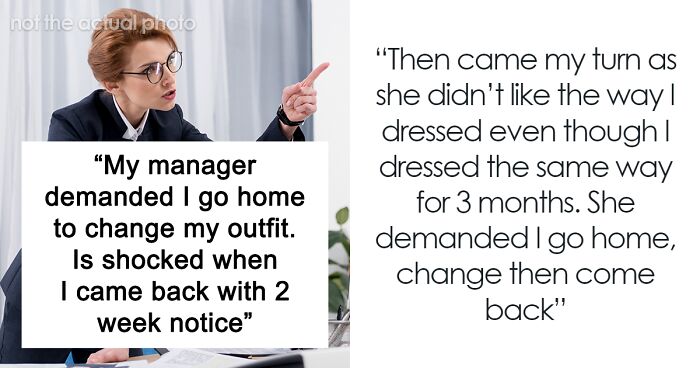 New Manager Enforces Ridiculous Dress Code, Is Shocked When Employee ...
