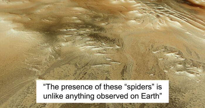 Mars Covered In Hundreds Of “Spiders” In Horrifying New Satellite ...