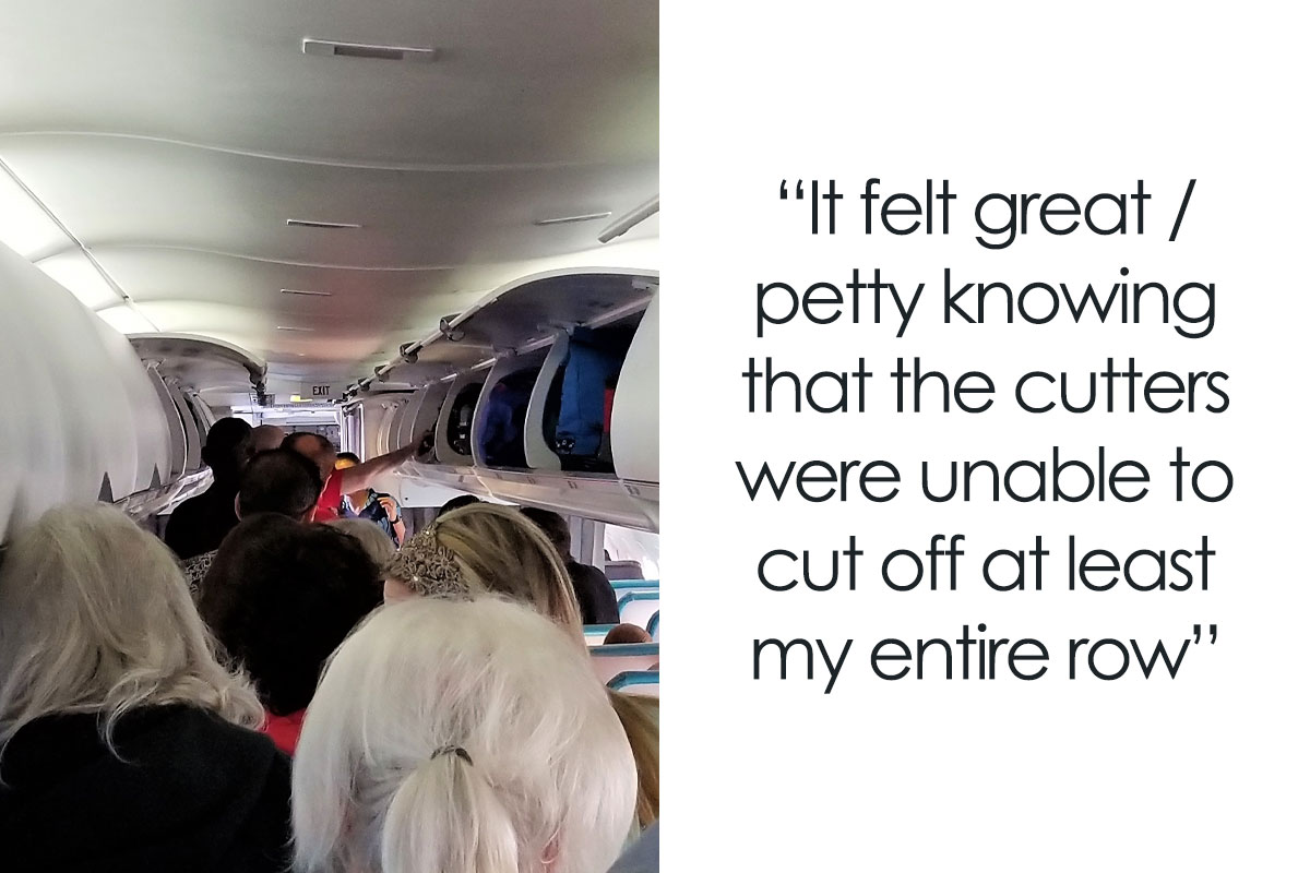 Man Hates ‘Line Cutters’ When Deboarding A Plane, Decides To Teach Them ...