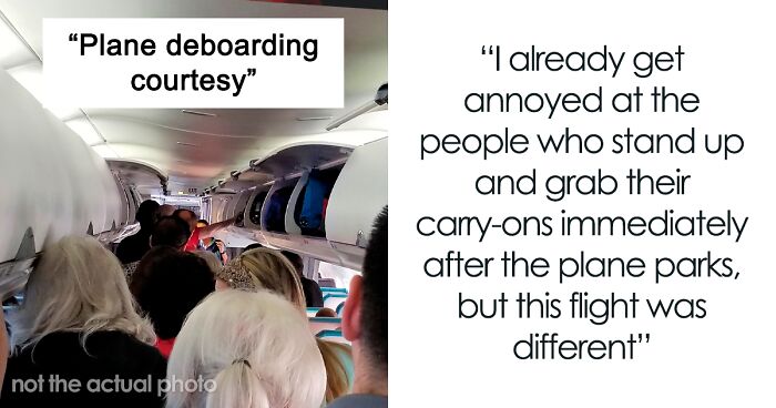 Man Hates ‘Line Cutters’ When Deboarding A Plane, Decides To Teach Them ...