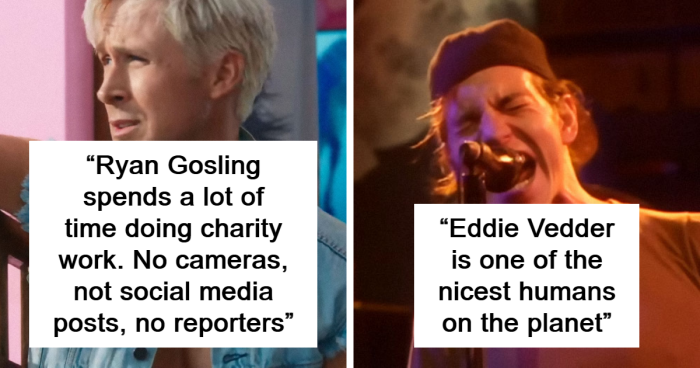 35 Nice Celebrities These People Have Met In Real Life