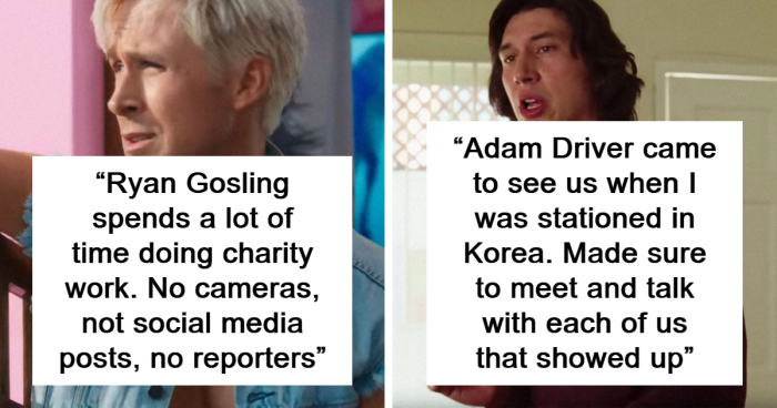 35 Nice Celebrities These People Have Met In Real Life