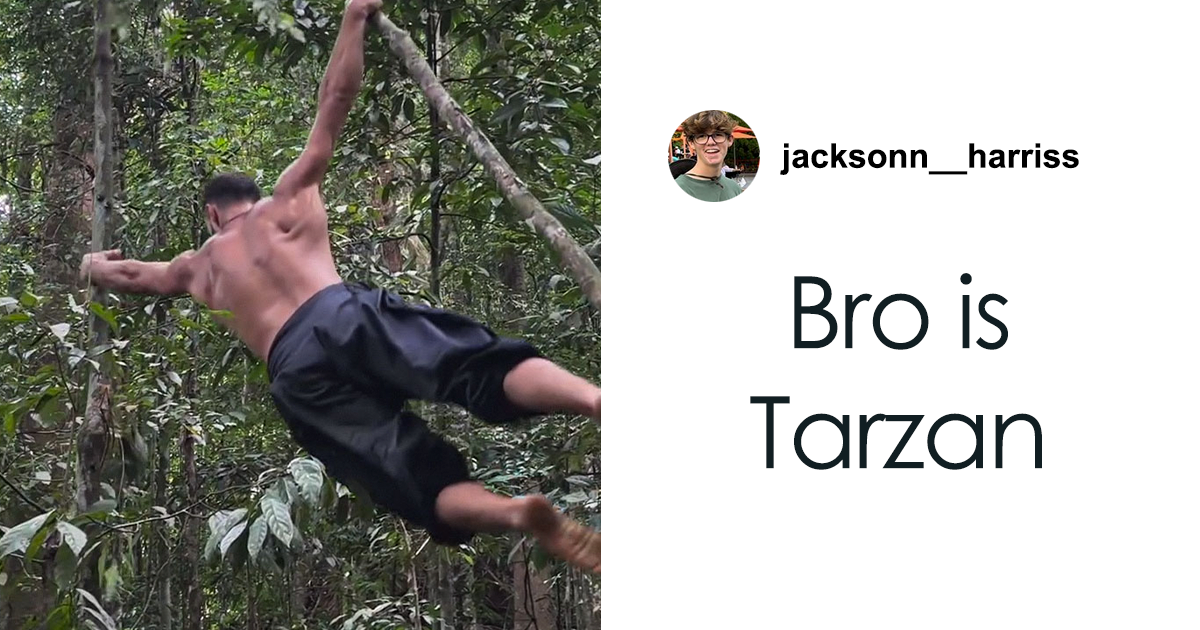 People Amazed By Tree-Swinging Man Who Documented Time With Nomadic Tribe | Bored Panda