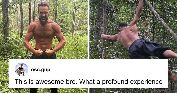 People Amazed By Tree-Swinging Man Who Documented Time With Nomadic ...