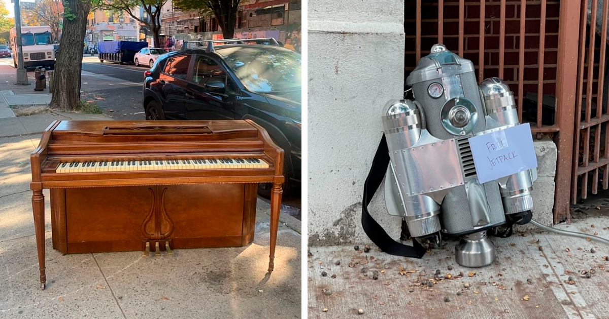 Stoop And Stare: 108 Times People Threw Out Real Treasures In NYC (New ...