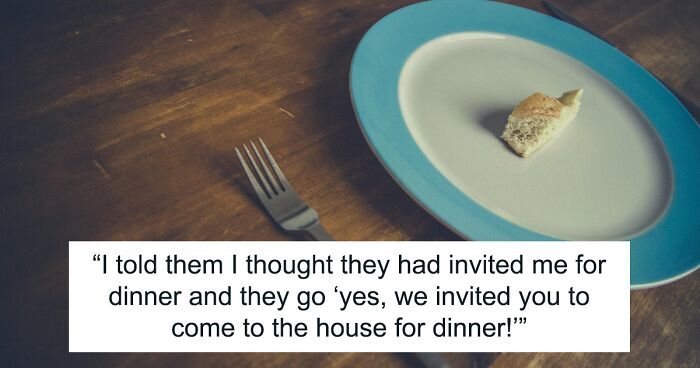 Woman Upset After Being Invited To Dinner Party Where She Was Served ...