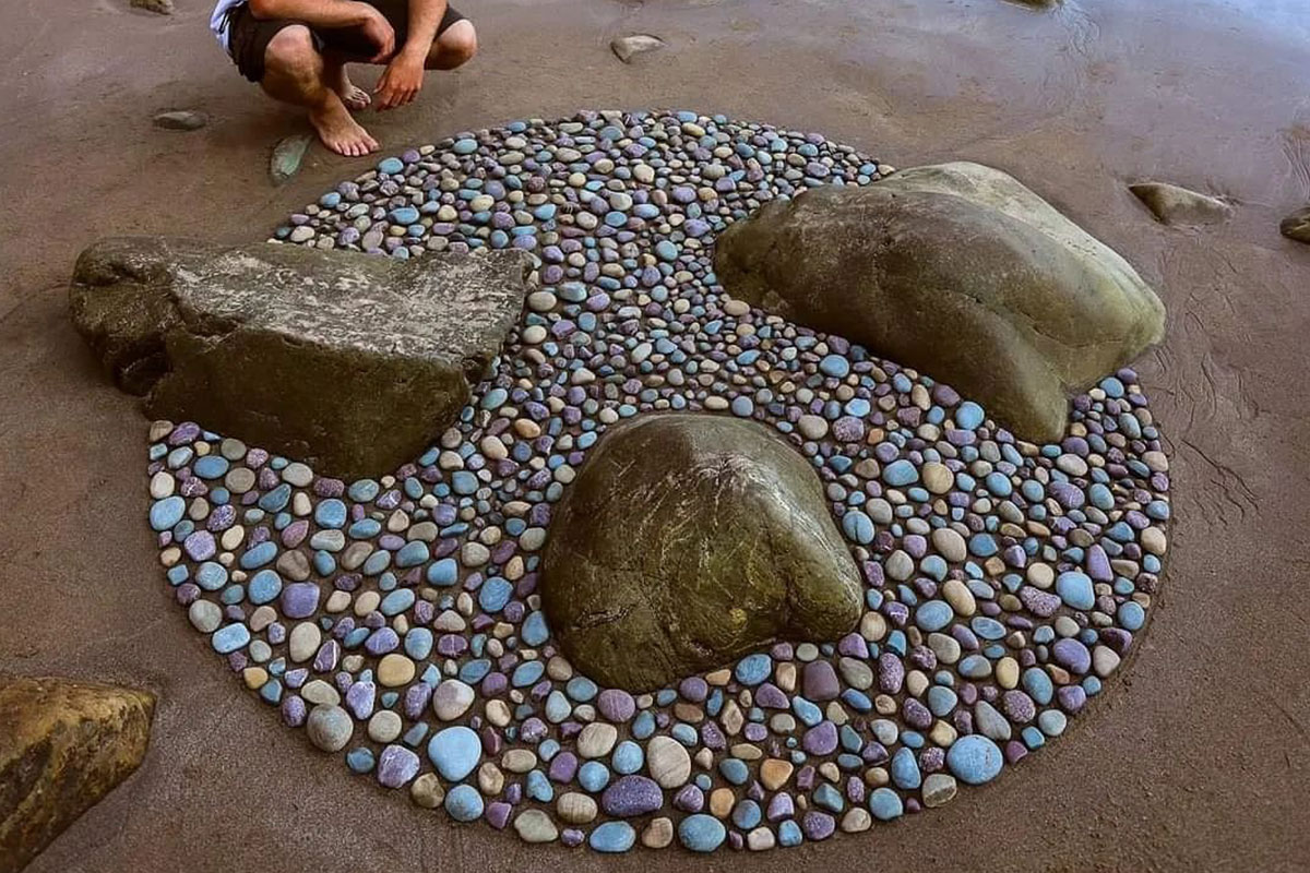 30 Patience-Requiring Land Art Pieces Made With Natural Materials ...