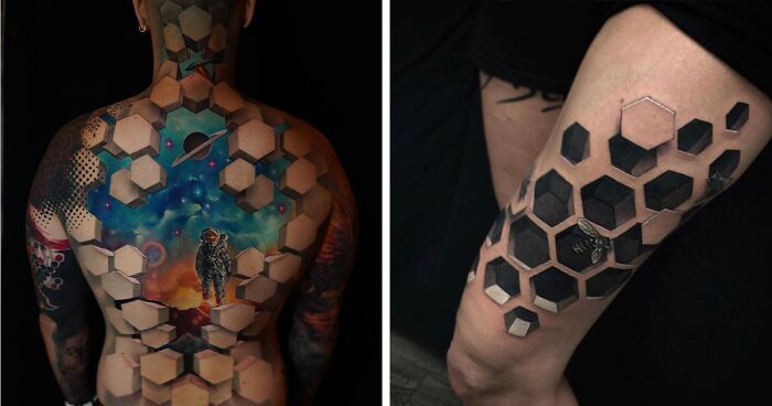 30 Mind-Bending Tattoos Capturing A World Within The Skin By This ...