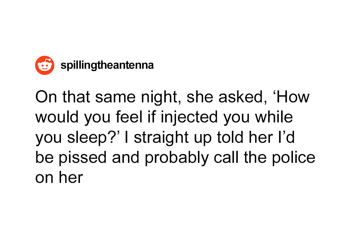 “I’d Call The Police”: Man Freaks Out Over Wife’s Creepy Question, She ...