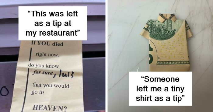 30 People That Had Enough Gall To Leave These Questionable Tips For ...