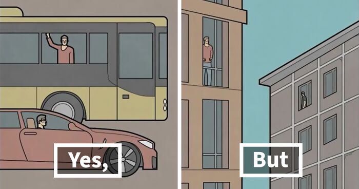 “Yes, But”: 28 Thought-Provoking Illustrations Showcasing Society’s ...