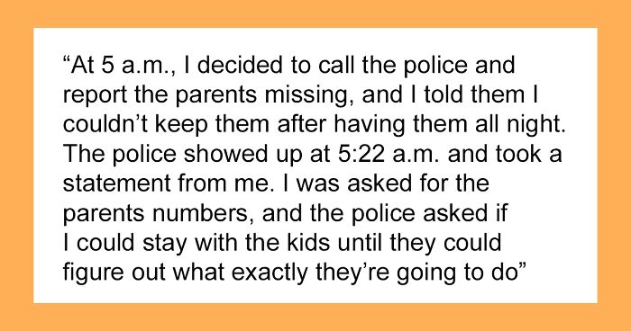 Parents Ignore Babysitter’s Calls At A Party, Are Greeted By Cops After ...
