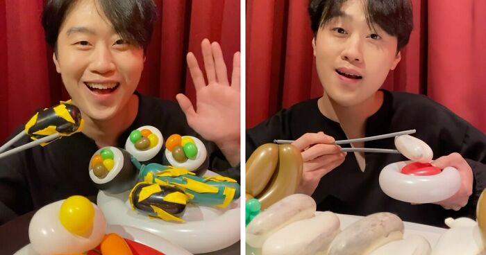Korean Artist Jiwon Lee Crafts Stunning Balloon Food That Looks Good ...