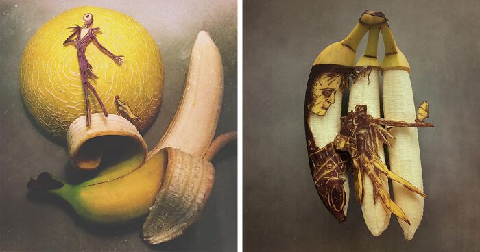 This Artist Transforms Bananas Into Popular Movie Characters, Animals ...