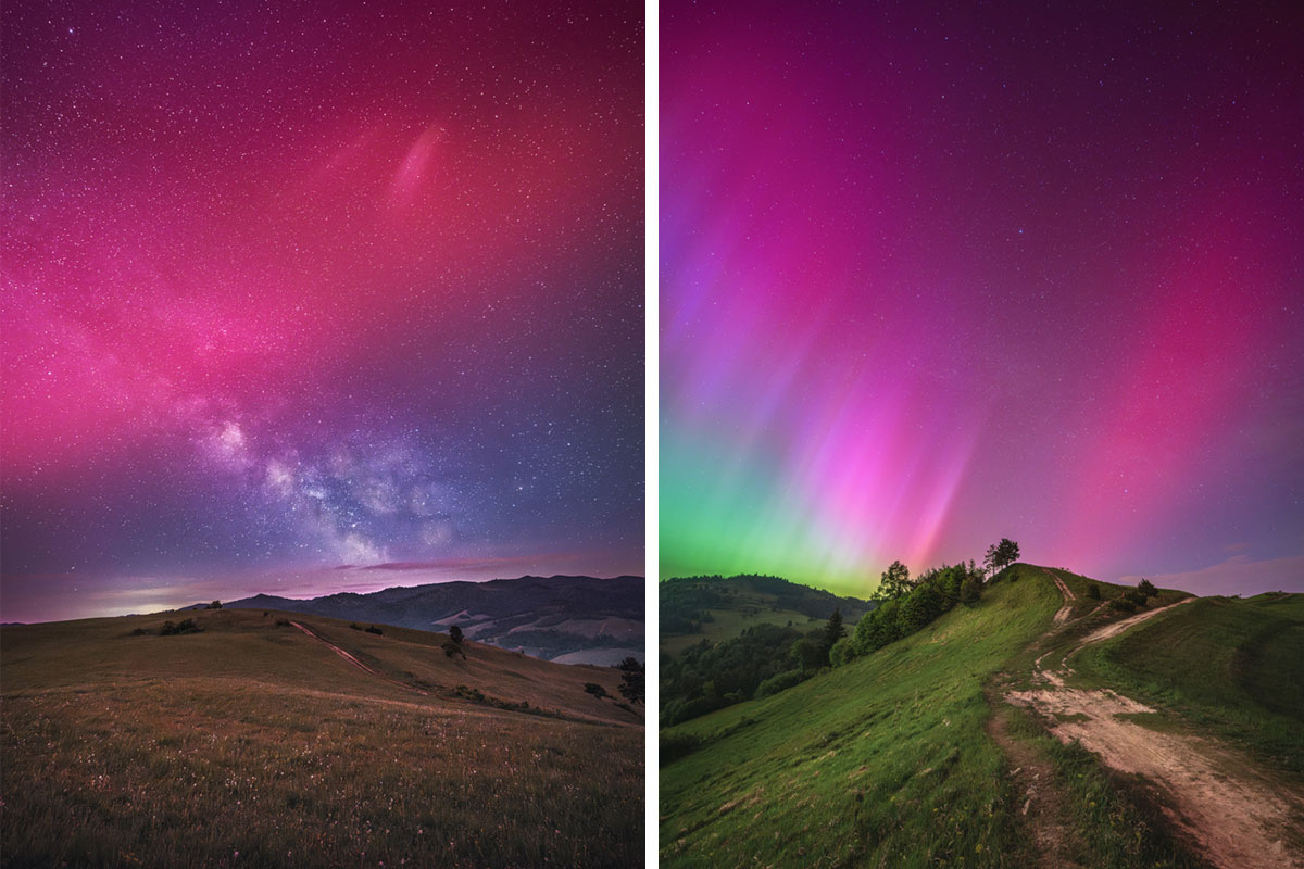 I Witnessed The Stunning Aurora Borealis Over Poland and Slovakia And ...