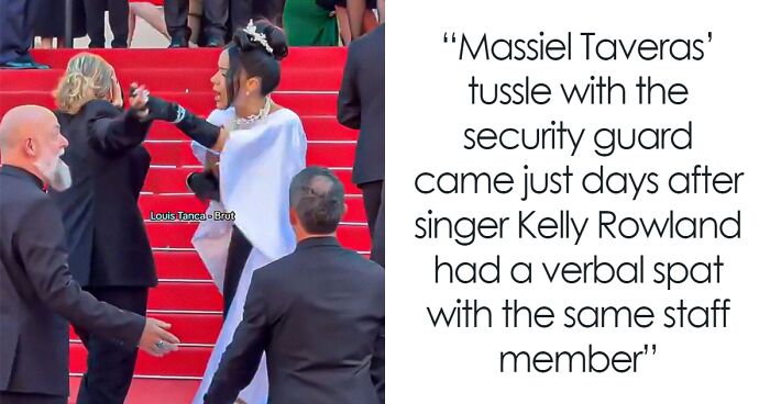 Another Spat On Cannes Red Carpet—With Same Security Guard That Scolded ...