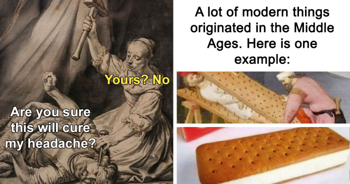 50 Of The Funniest Classical Art Memes To Make Your Daily Coffee Break ...