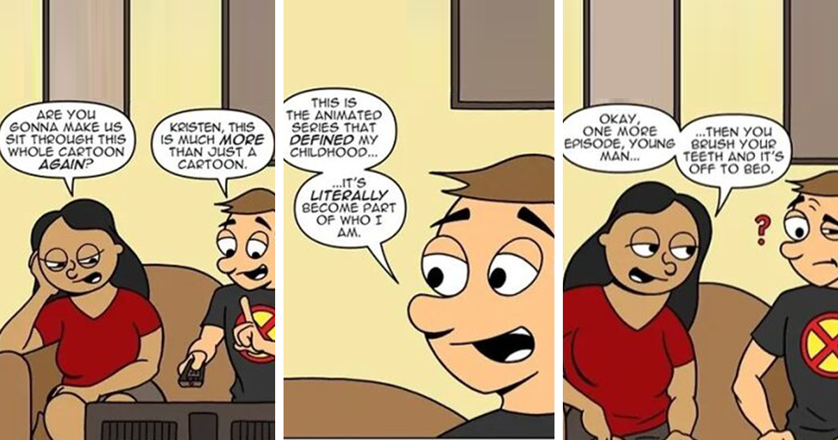 This Artist Makes Comics Featuring Funny Situations from the Life of a ...