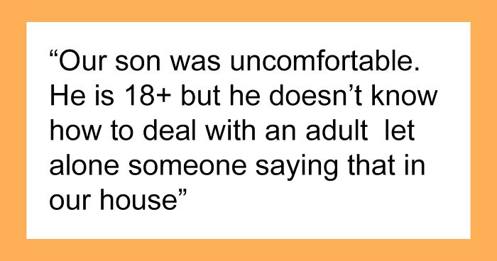 Dad’s Bold Defense Of Son Causes Rift With Wife After Her Friend Takes Flirting Too Far | Bored ...