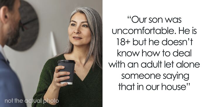 Dad’s Bold Defense Of Son Causes Rift With Wife After Her Friend Takes Flirting Too Far | Bored ...