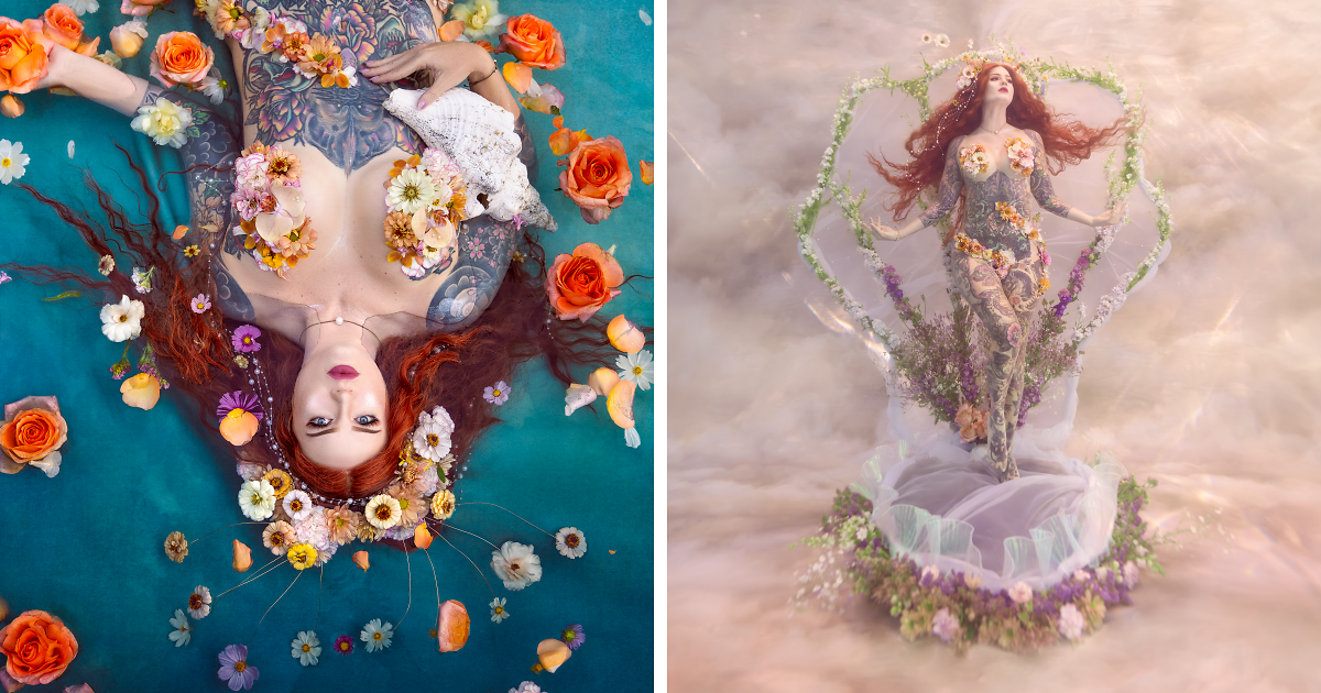 We Recreated Botticelli’s “Birth Of Venus” Underwater (13 Pics) | Bored Panda
