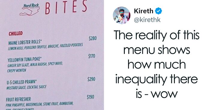 The Menus From Formula 1 Have Gone Viral For All The Wrong Reasons ...