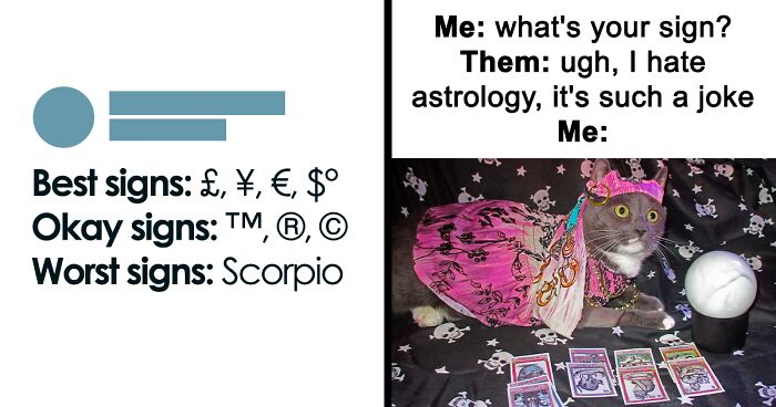50 Hilarious Astrology Memes With A Little Something For Every Zodiac Sign
