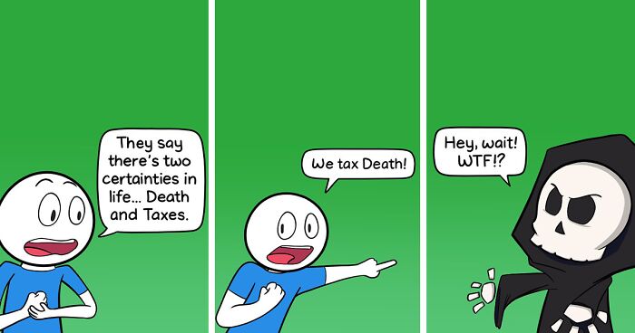 30 Laugh-Out-Loud Comics With Quirky Twists By This Cartoonist | Bored ...