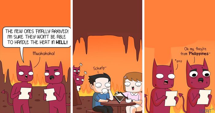 Talented Artist Creates Comics Filled With Witty Filipino Humor, And ...
