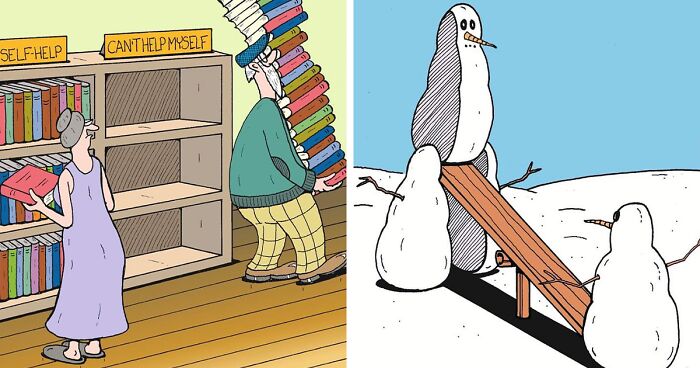 26 New Humorous Comics By Leigh Rubin To Make You Smile | Bored Panda