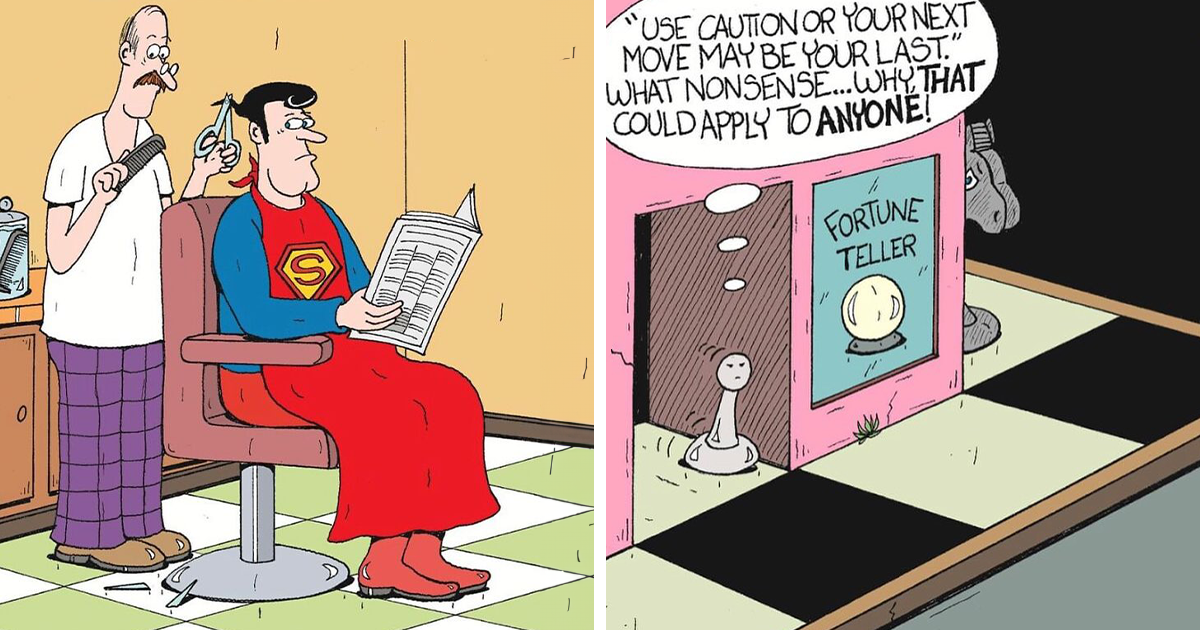 26 New Humorous Comics By Leigh Rubin To Make You Smile | Bored Panda