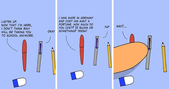 31 Comics With Absurd Situations And Unexpected Endings By This Artist ...