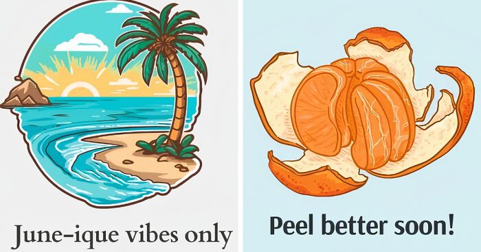 My 38 Cute And Silly Visual Puns | Bored Panda