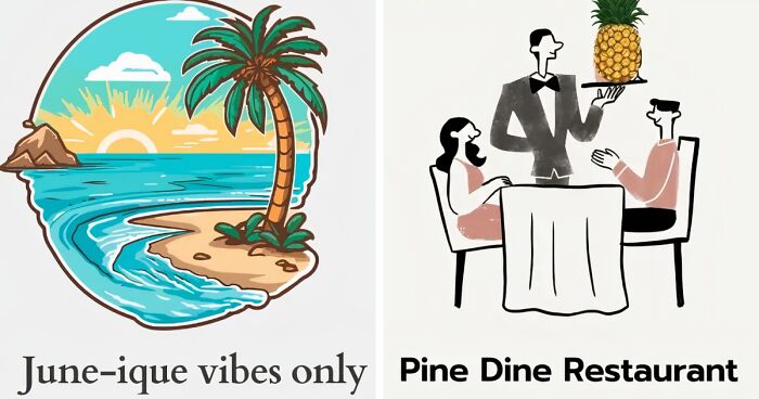 My 38 Cute And Silly Visual Puns | Bored Panda