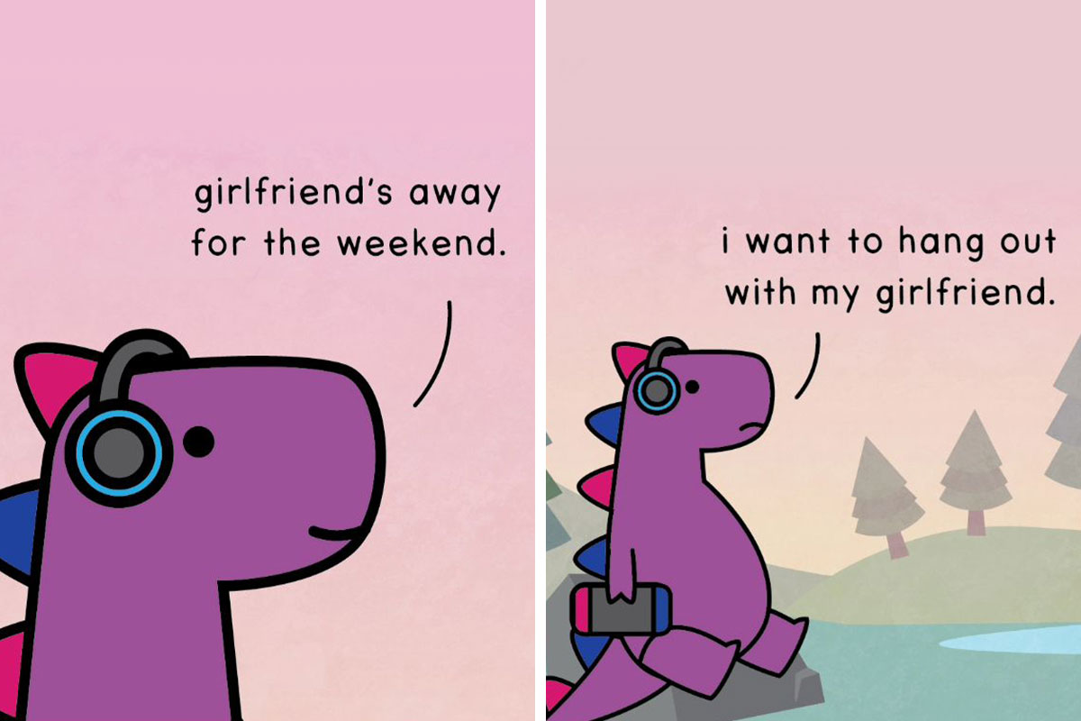 40 New “Dinosaur Couch” Comics Exploring Complex Emotions And Mental ...