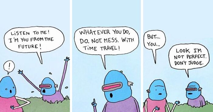 27 New Comics Based On “How Absurd And Short Life Is” By Pierre Mortel