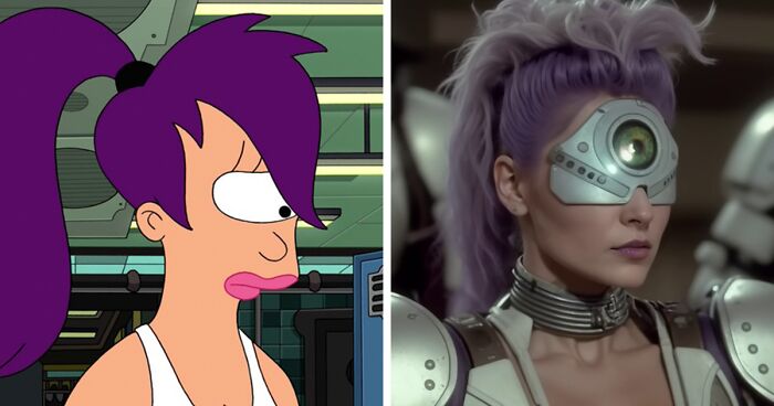 31 Pics Showing Futurama Characters As Their 80s Sci-Fi Movie Versions ...