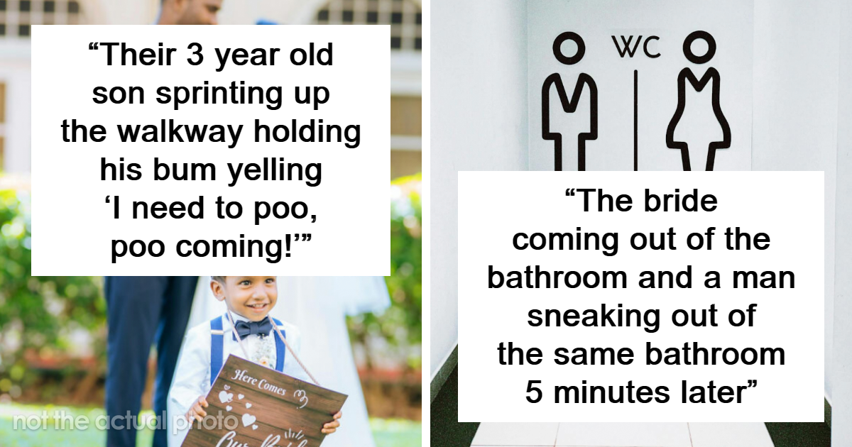 “It Was So Shameless”: 50 Awkward Moments That Left Wedding Guests ...