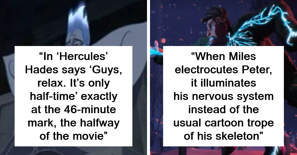 People Share Brilliant Hidden Details In Animated Movies, Here Are The ...